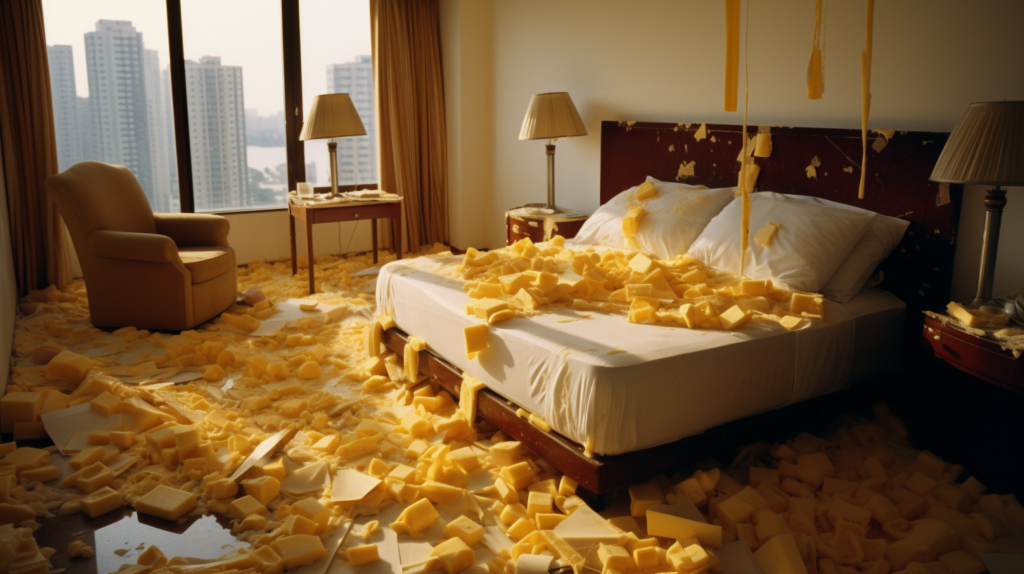 There’s now a cheese themed hotel you can stay in – So Wrong It's Nom